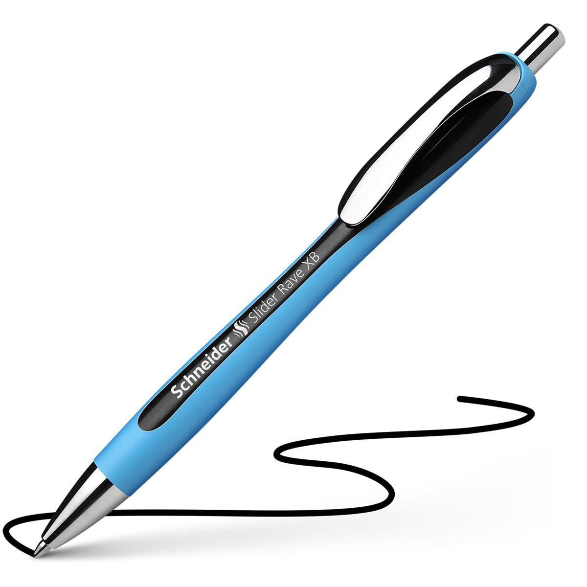 Schneider Slide Rave Black Ink Ballpoint Pen | Executive Pens Direct