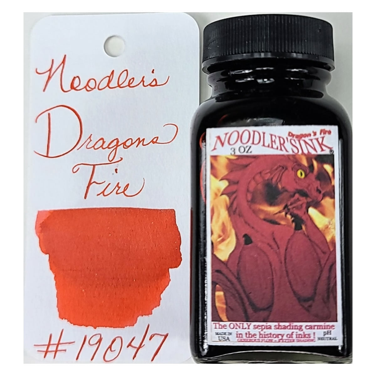 Noodler's Dragon's Fire Red Ink - 3oz | Executive Pens Direct