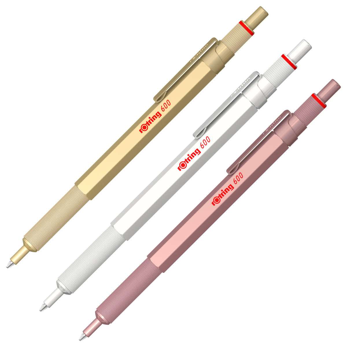 Rotring 600 Metallic Ballpoint Pen | Executive Pens Direct