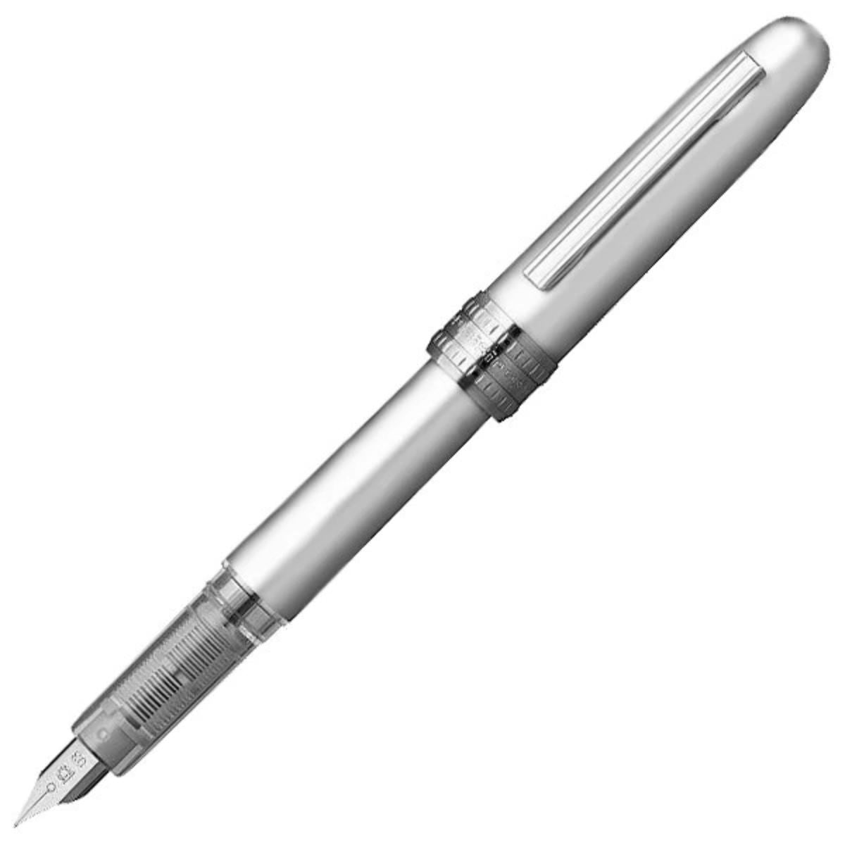 Platinum Plaisir Fountain Pen - Ice White | Executive Pens Direct