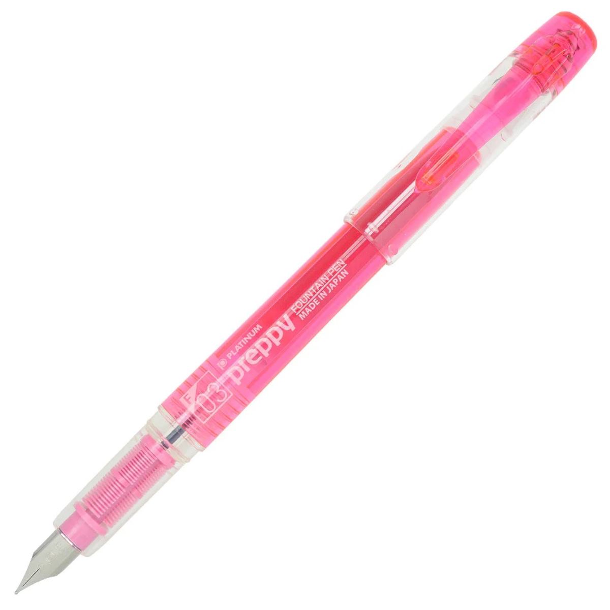 Platinum Preppy Fountain Pen - Pink - Fine Nib | Executive Pens Direct