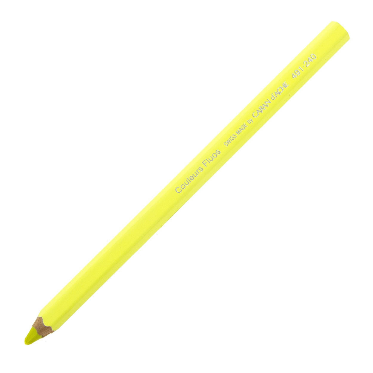 Caran D'Ache Fluo Line Fluorescent Neon Highlighting Pencil - Neon ...