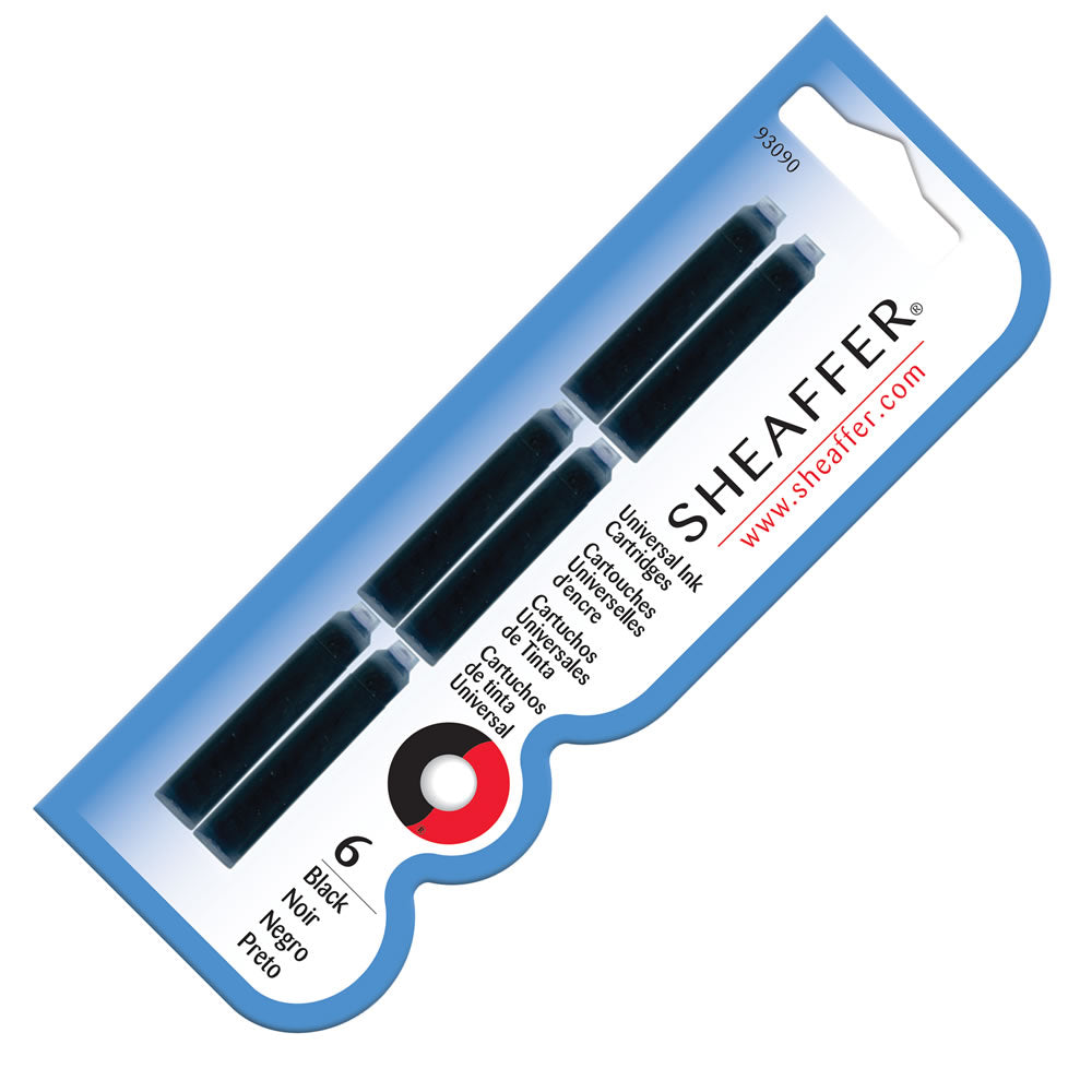 Sheaffer Ink Cartridges for VFM Fountain Pens - Blue, Black
