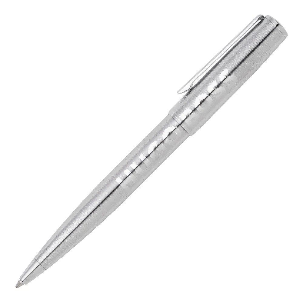Hugo Boss Label Chrome Ballpoint Pen | Executive Pens Direct